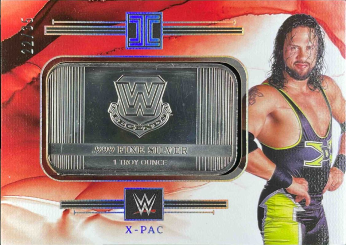 X-Pac 2023 Impeccable WWE #LGD-PAC WWE Legends Logo - Silver /35 Price Guide - Sports Card Investor