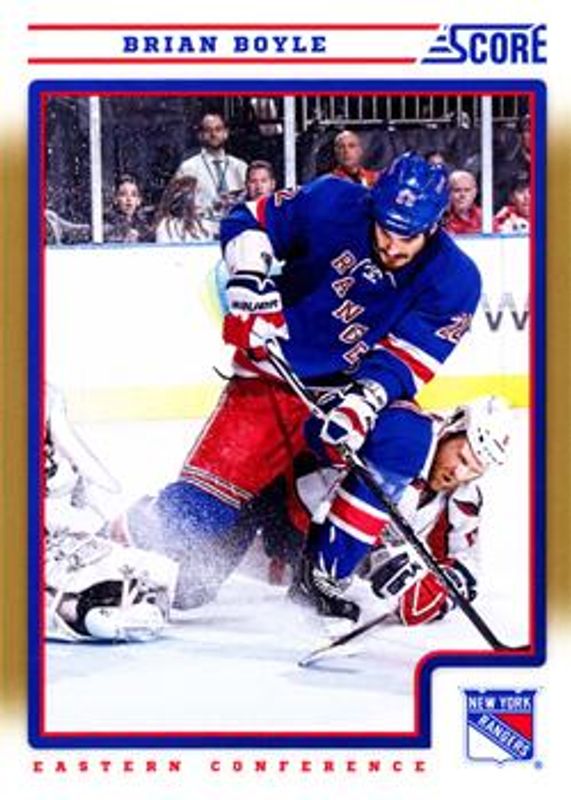 Brian Boyle 2012 Score #323 Gold Rush Price Guide - Sports Card Investor