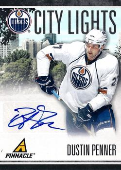 Dustin Penner 2010 Pinnacle #7 City Lights Signatures /35 Price Guide ...