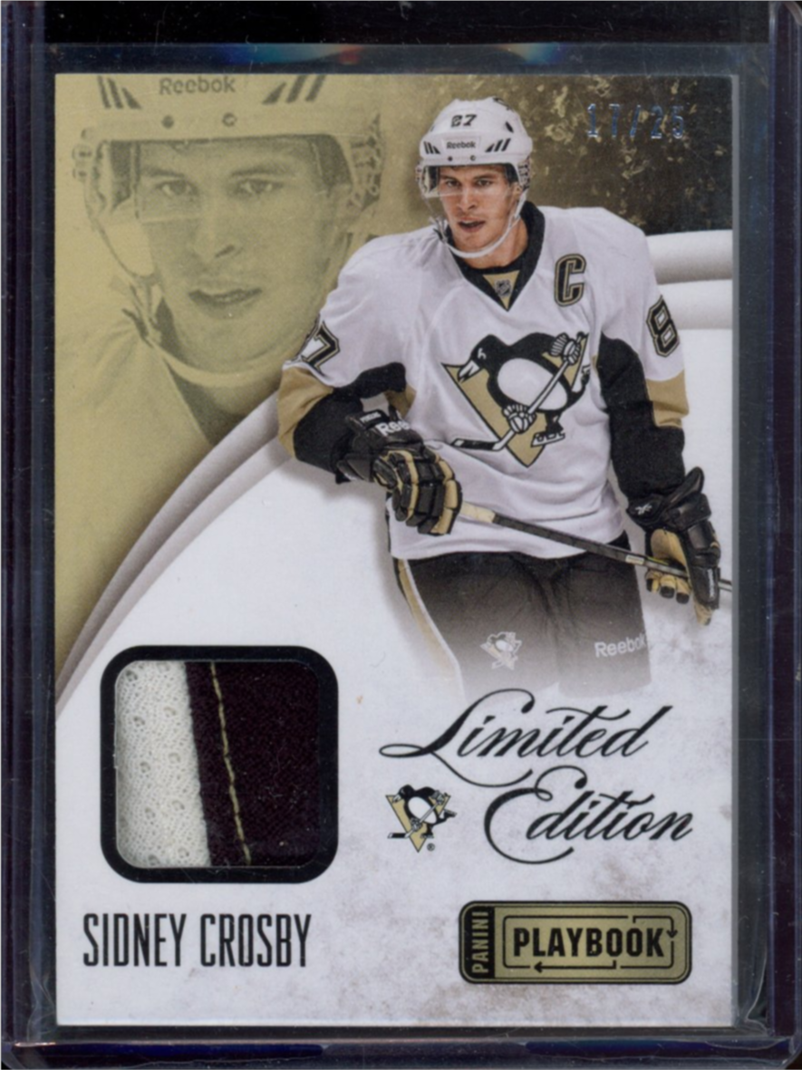 Sidney Crosby 2013 Playbook #LE-SC Limited Edition Prime /25 Price ...