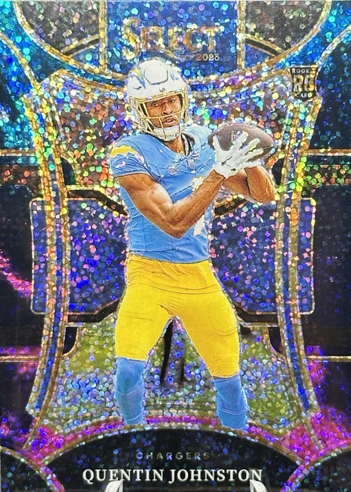 Quentin Johnston 2023 Select #453 Suite Level Cosmic /(SSP) Price Guide ...