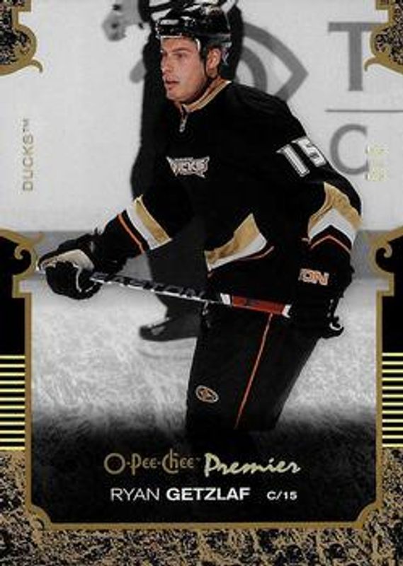 Ryan Getzlaf 2007 O-Pee-Chee Premier #95 Gold Spectrum /15 Price Guide ...