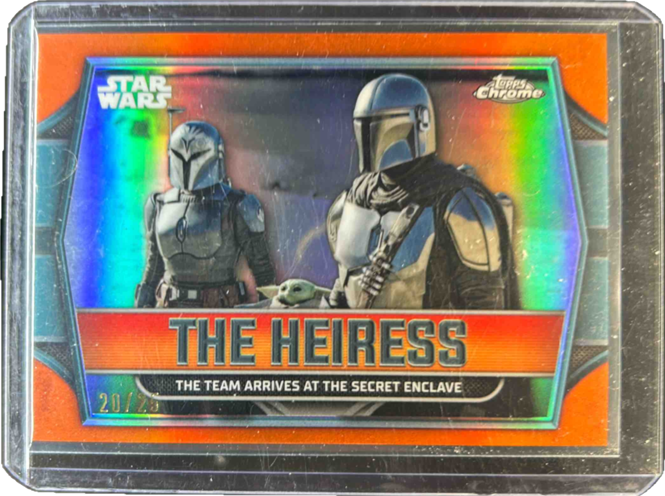 The Team Arrives at the Secret Enclave Star Wars Cards Price Guide ...