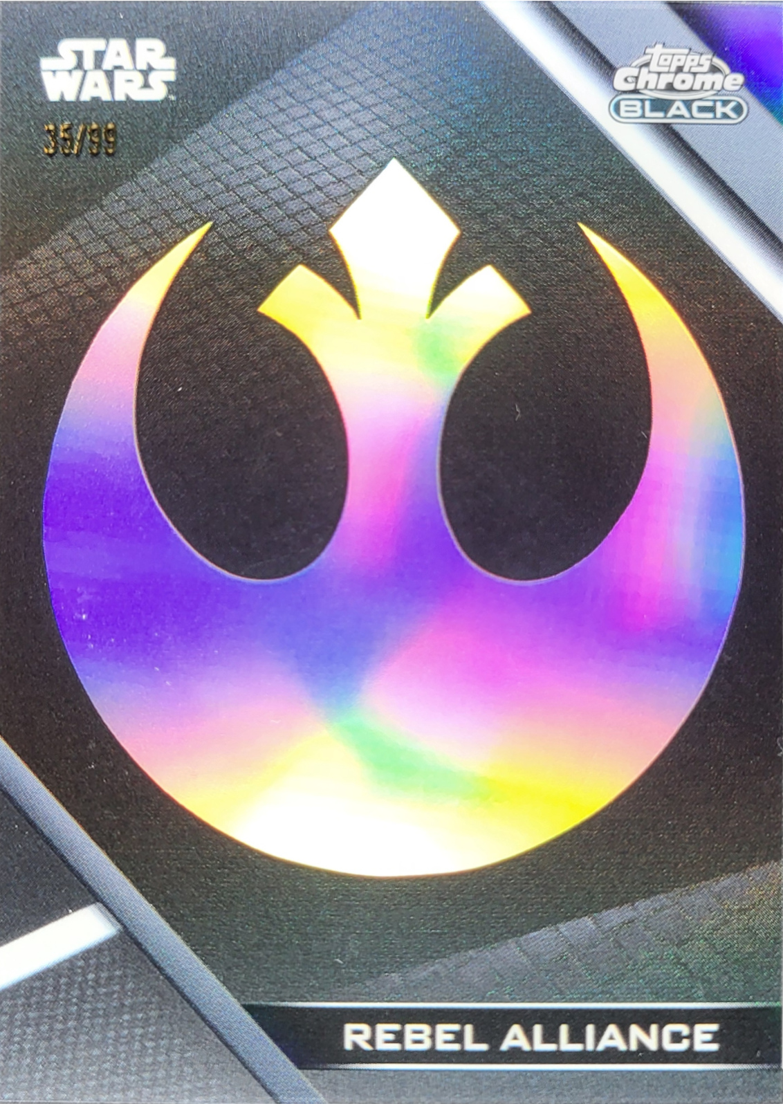 Rebel Alliance 2024 Topps Chrome Black Star Wars #GL-3 Galactic ...