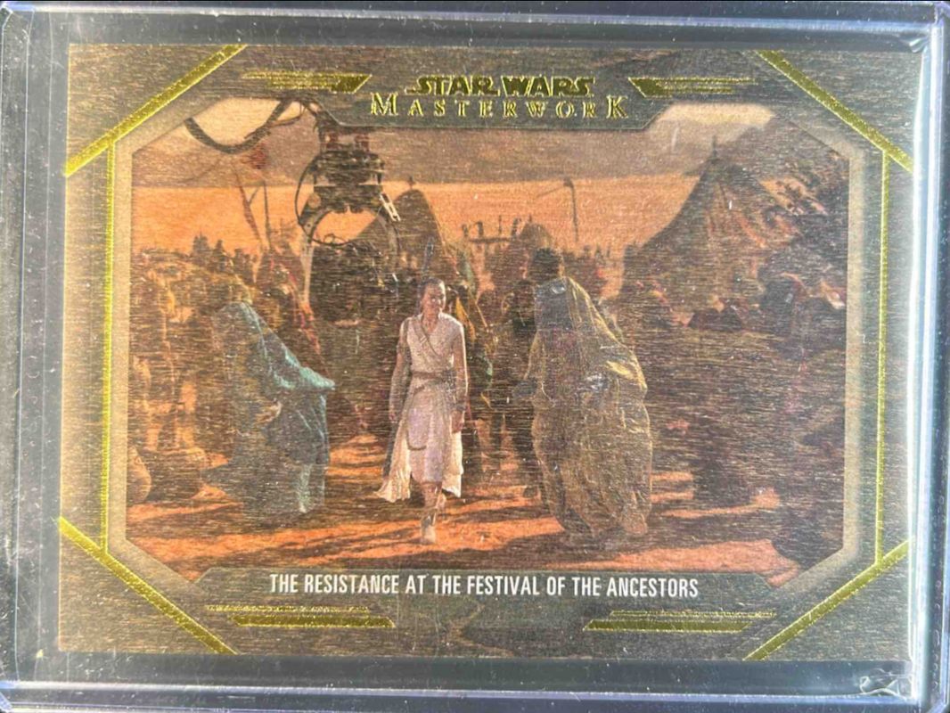 The Resistance 2024 Topps Star Wars Masterwork #BTS-18 Behind the New ...