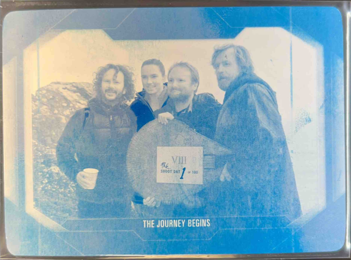 The Journey Begins 2024 Topps Star Wars Masterwork #BTS-5 Behind the ...