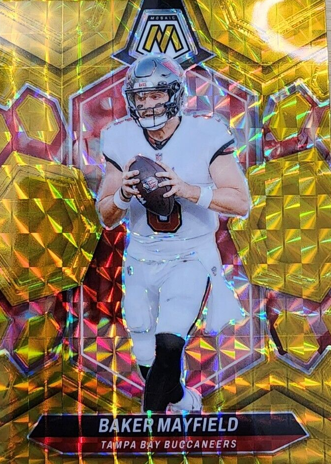 Baker Mayfield 2024 Mosaic #204 Gold /10 Price Guide - Sports Card Investor