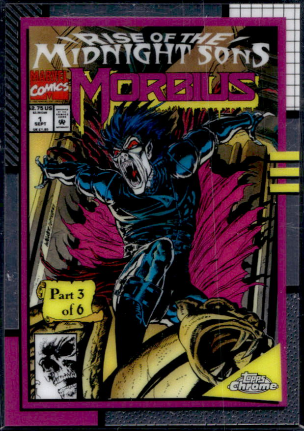 Morbius 2024 Topps Chrome #MN-2 Marvel 90s Comic Book Covers Price ...