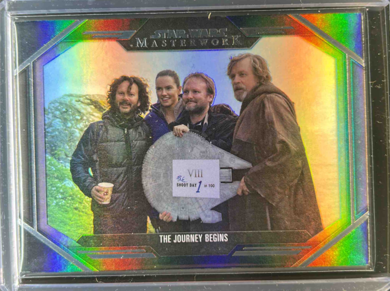 The Journey Begins 2024 Topps Star Wars Masterwork #BTS-5 Behind the ...
