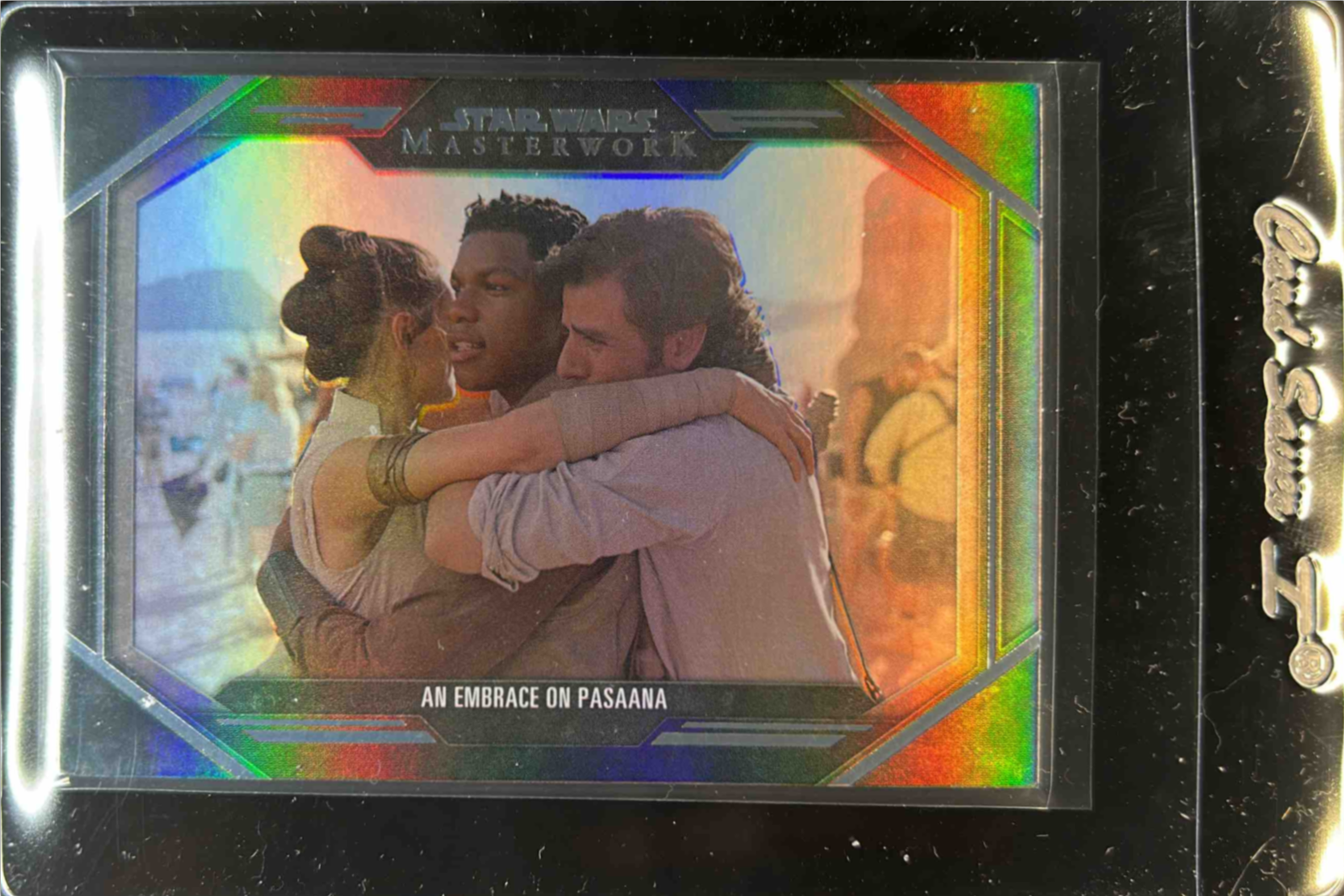 An Embrace On Pasaana 2024 Topps Star Wars Masterwork #BTS-20 Behind ...