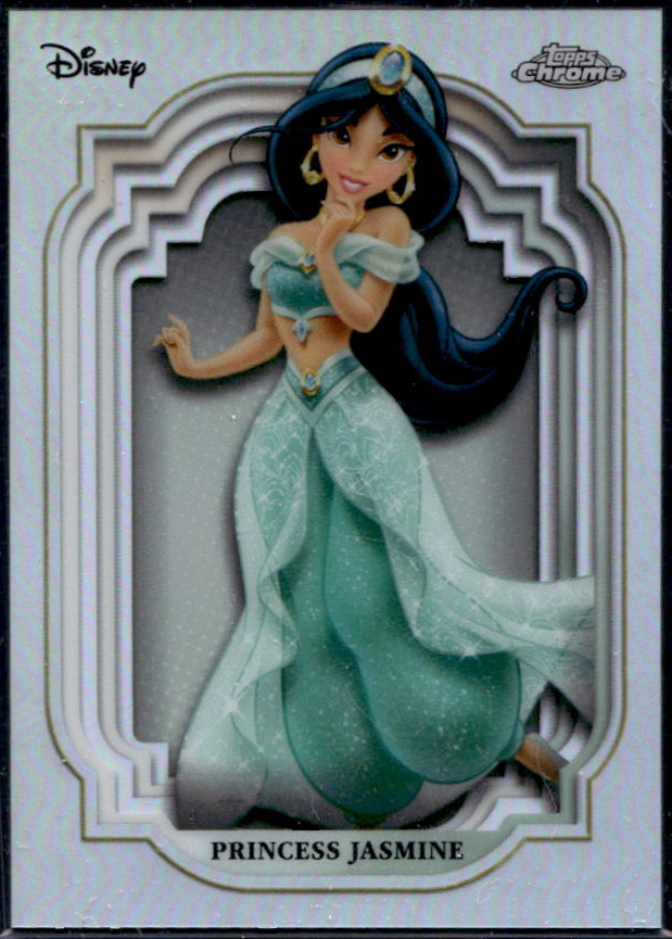 Princess Jasmine 2024 Topps Chrome Disney #55 Refractor Price Guide ...