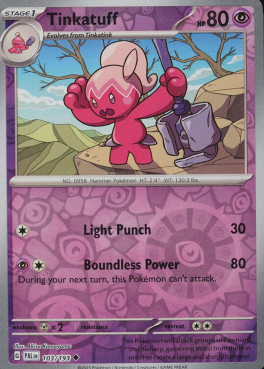 Tinkatuff Pokemon Cards Price Guide - Sports Card Investor