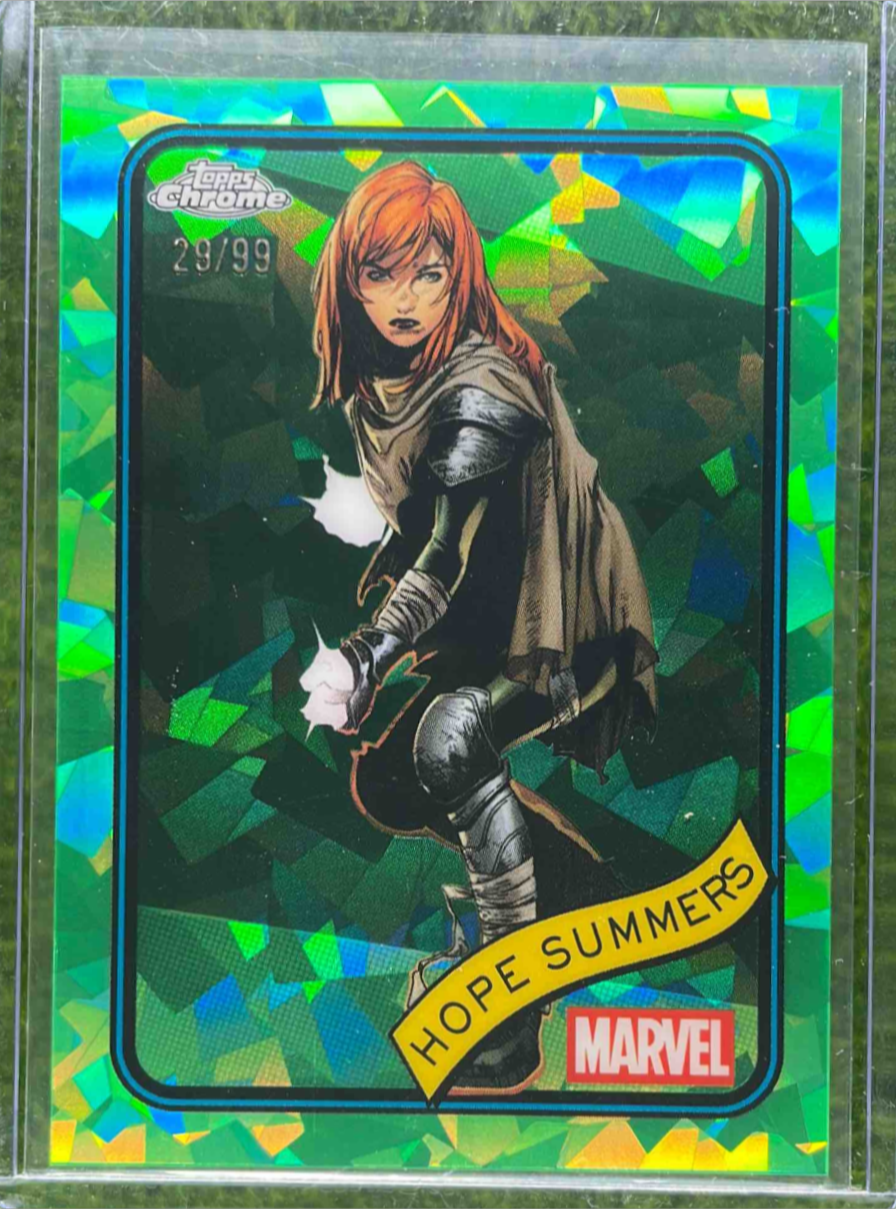 Hope Summers 2025 Topps Chrome Sapphire Edition #73 Green Refractor /99 ...