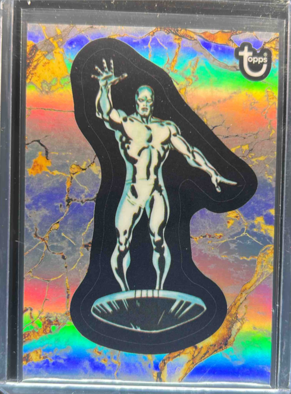 Silver Surfer 2025 Topps Marvel Comic Book Heroes 1975 Golden ...