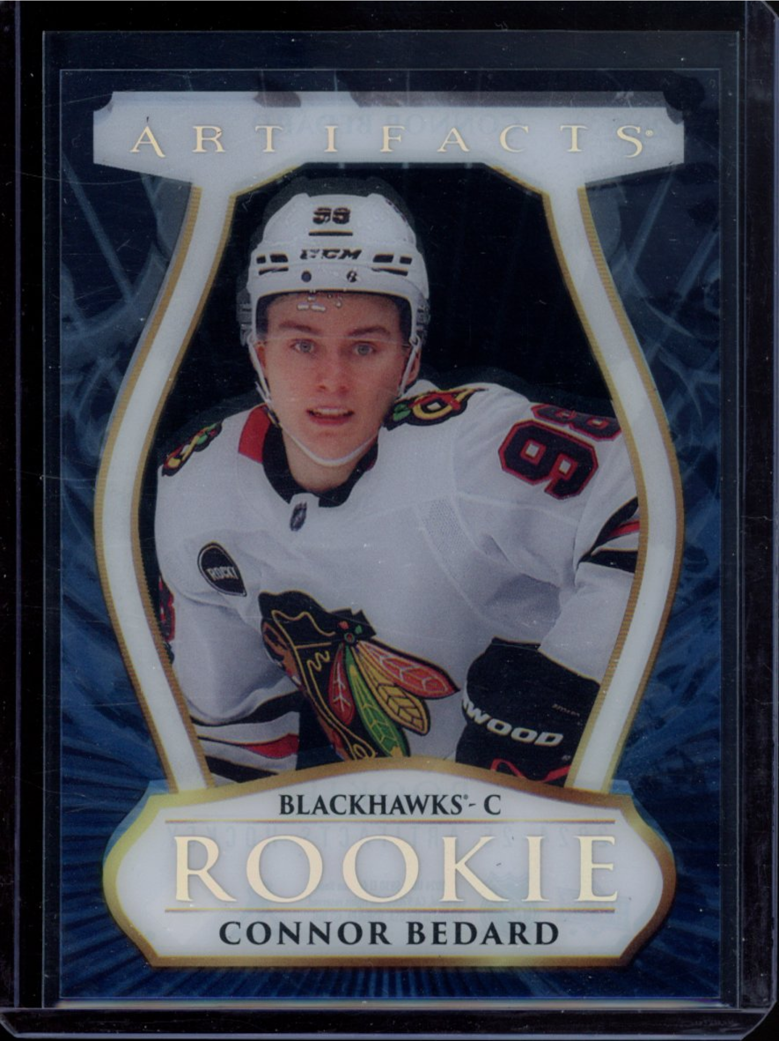 Connor Bedard 2024 Upper Deck Artifacts #207 2023 Update Clear Cut ...
