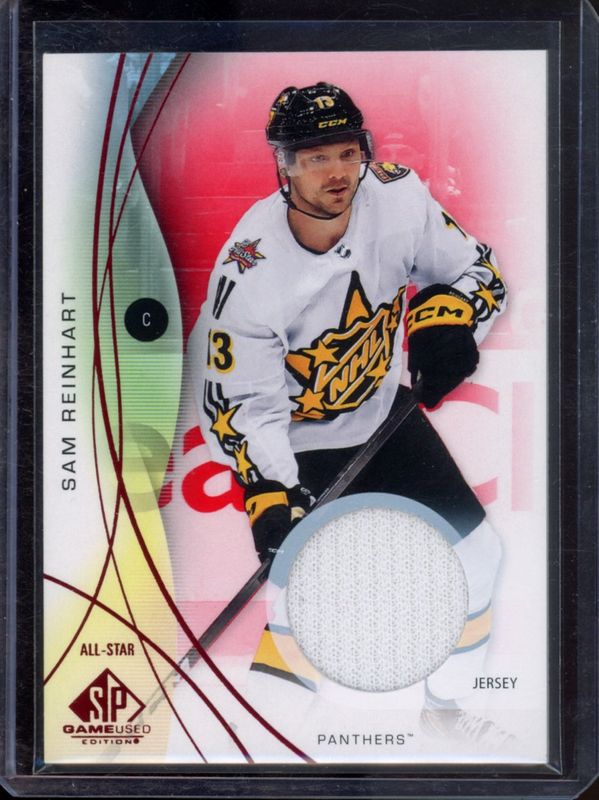 Sam Reinhart 2024 SP Game Used #160 Base Jersey - Red Price Guide ...
