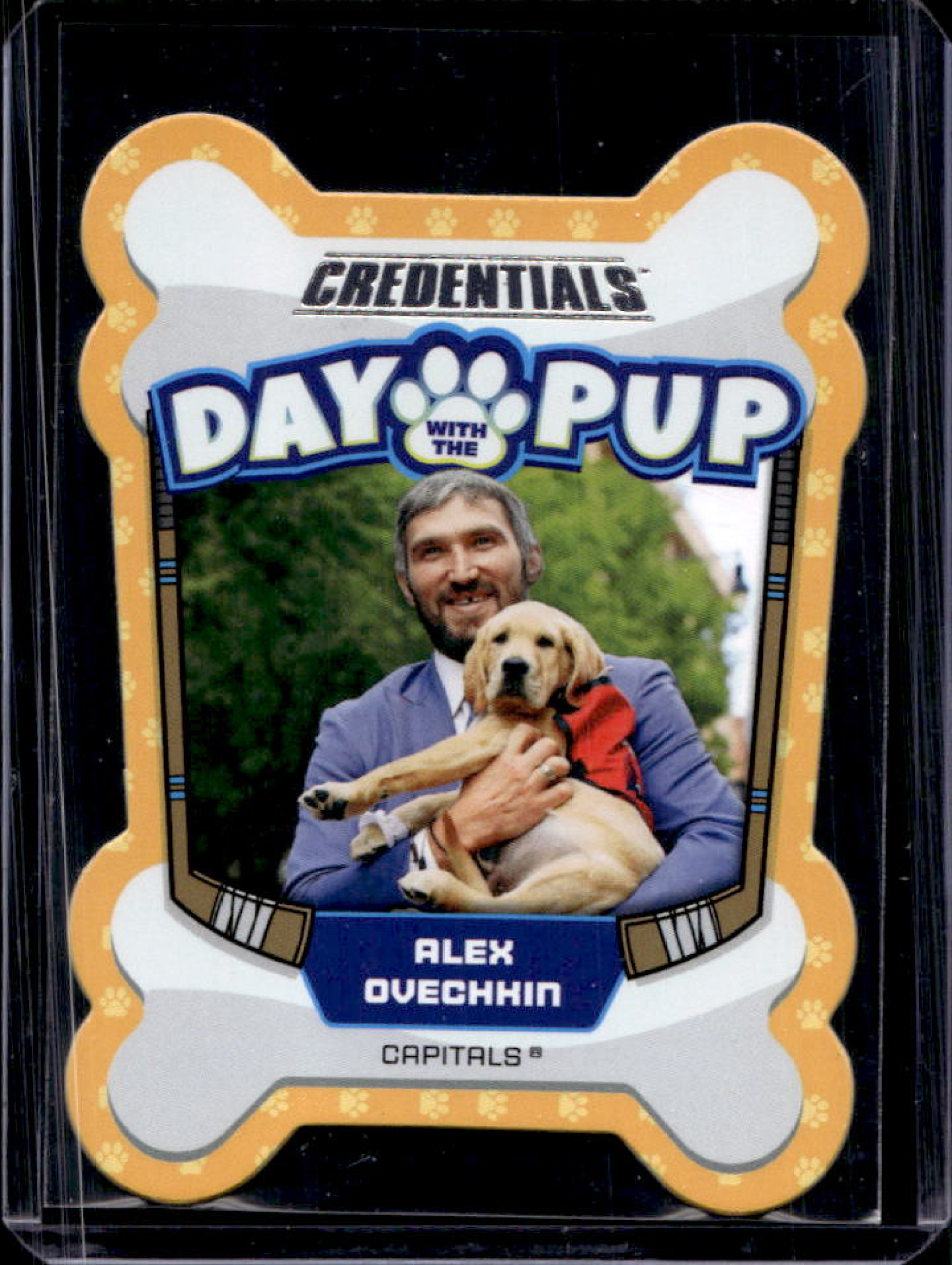Alexander Ovechkin 2023 Upper Deck Credentials #DWTP-1 Day with the Pup ...
