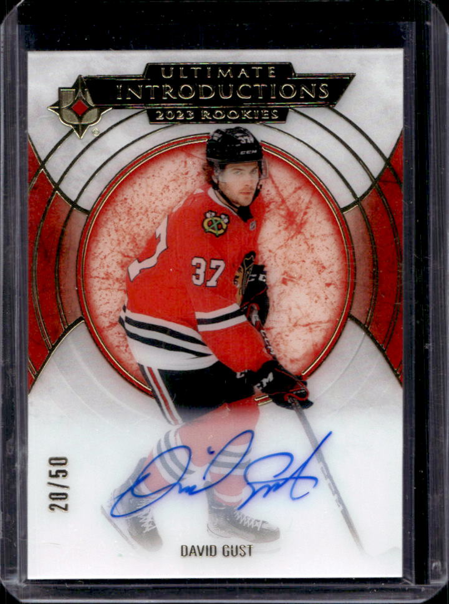 David Gust 2023 Ultimate Collection #UI-56 Ultimate Introductions Auto ...