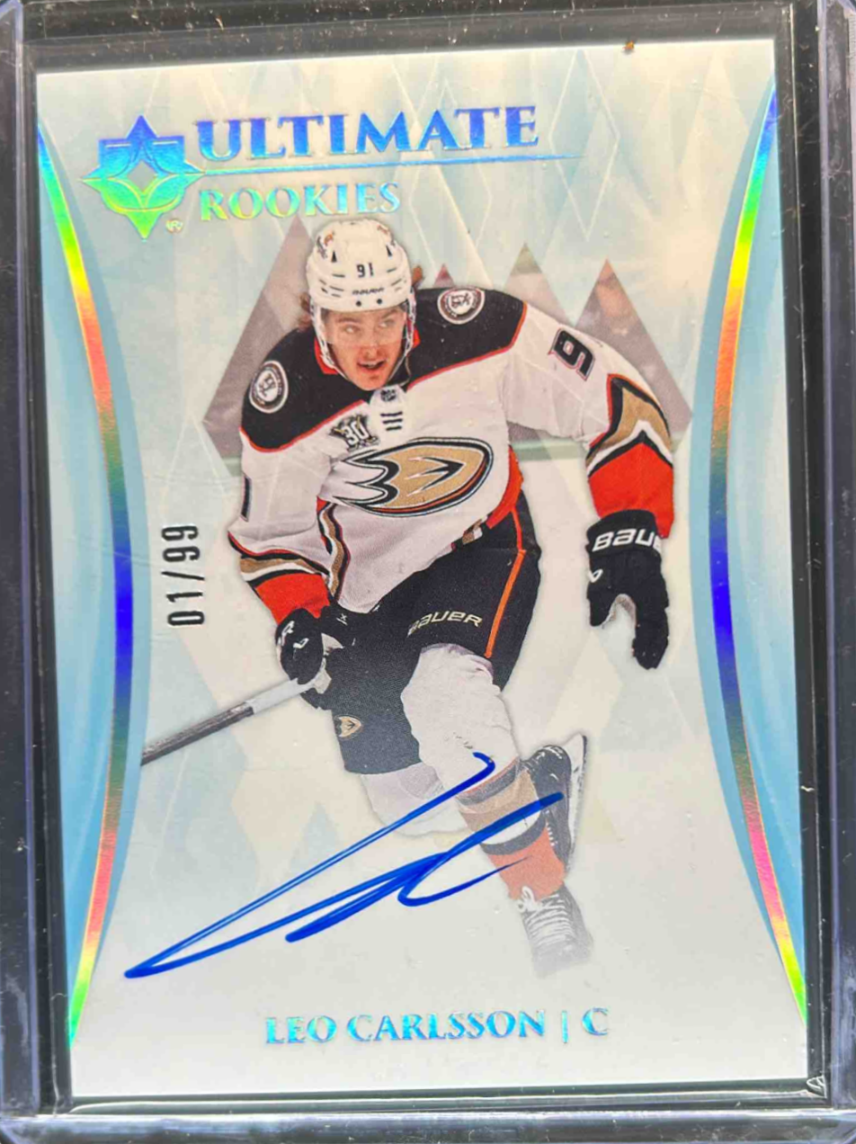 Leo Carlsson 2023 Upper Deck Ultimate Collection #110 Ultimate Rookies ...