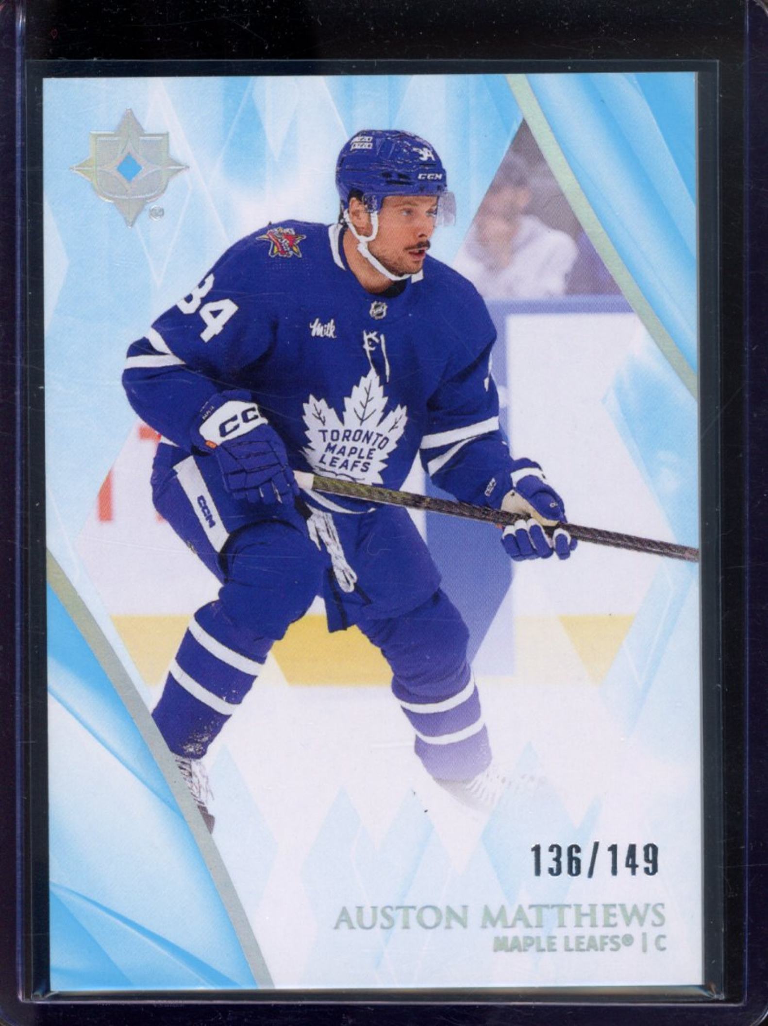 Auston Matthews 2023 Upper Deck Ultimate Collection #22 Base /149 Price ...