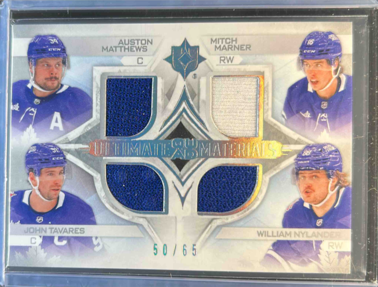 Auston Matthews / John Tavares / Mitch Marner / William Nylander 2023 ...