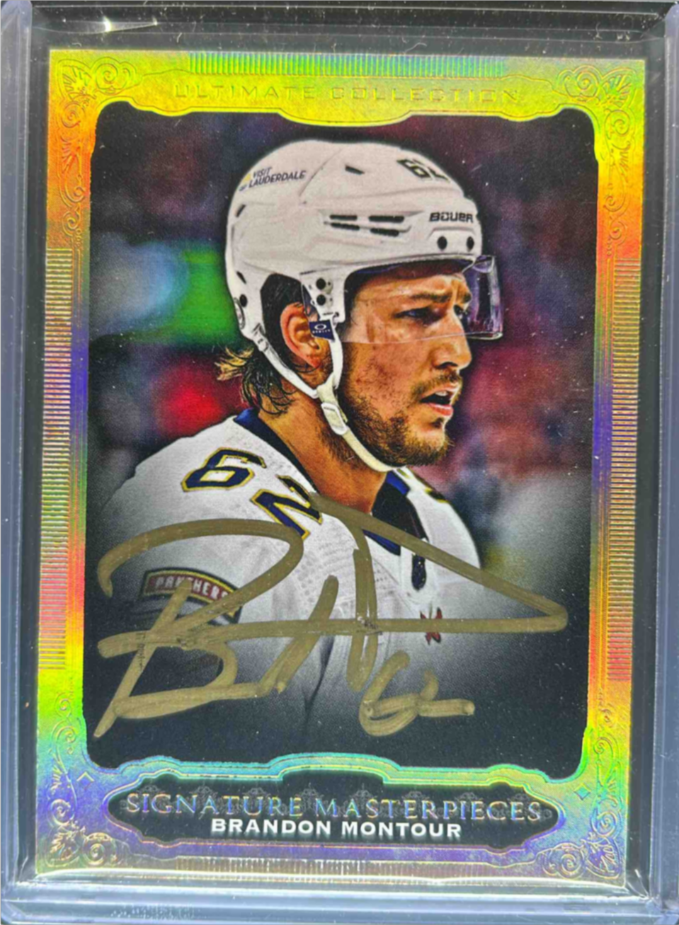 Brandon Montour 2023 Ultimate Collection #USM-BM Signatures ...