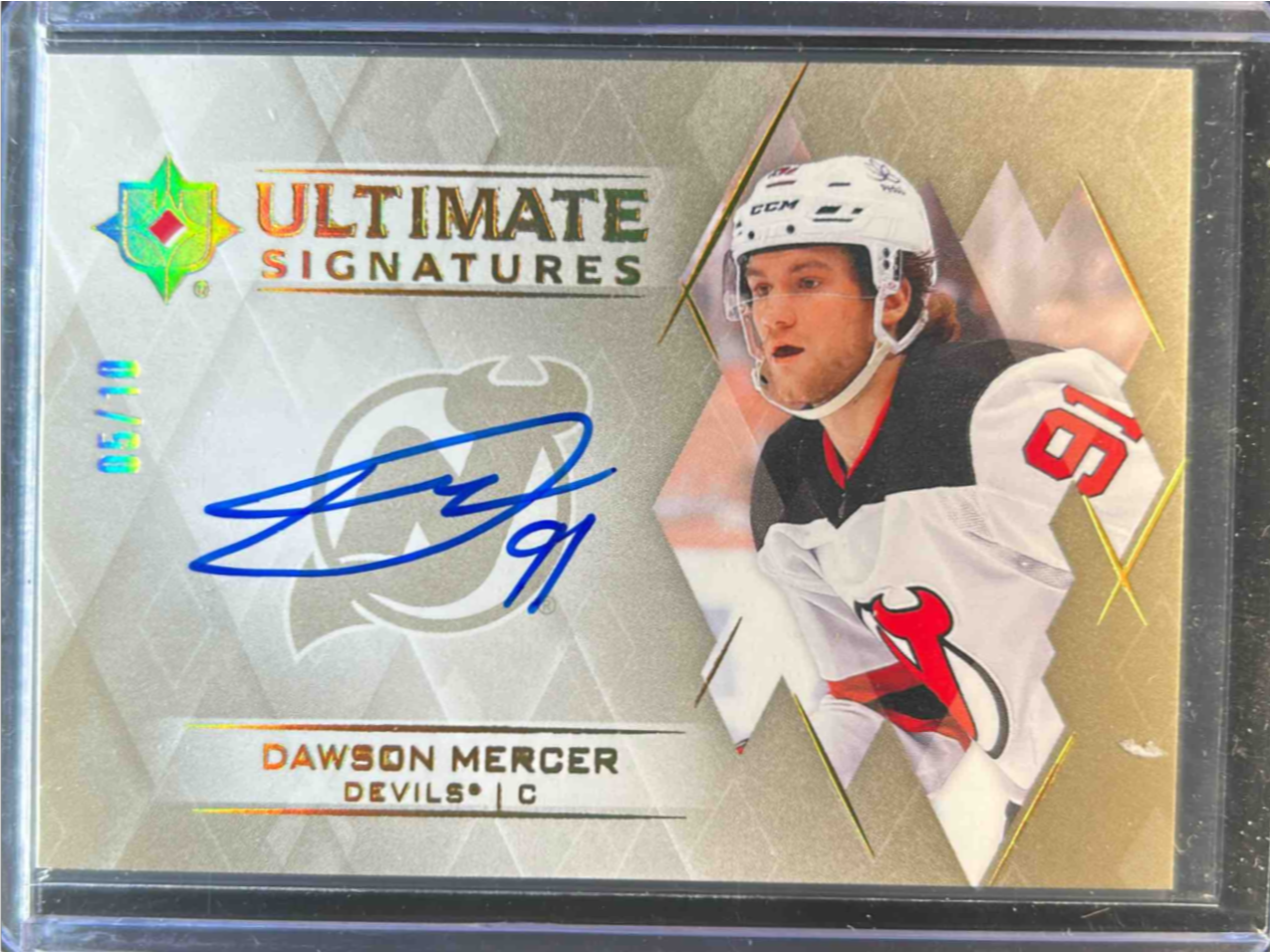 Dawson Mercer 2023 Ultimate Collection #US-DM Ultimate Signatures ...