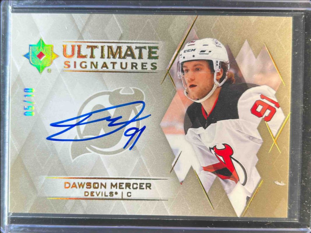 Dawson Mercer 2023 Ultimate Collection #US-DM Ultimate Signatures ...