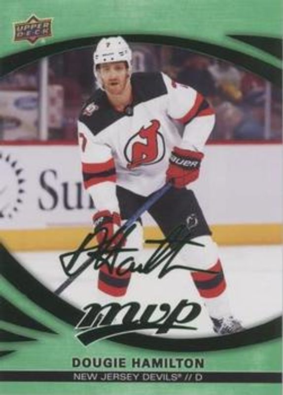 Dougie Hamilton 2023 Upper Deck MVP #74 Green Script Price Guide ...