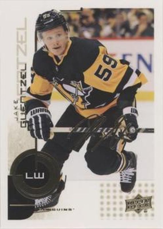 Jake Guentzel 2022 Upper Deck MVP #55 20th Anniversary - Gold Script ...