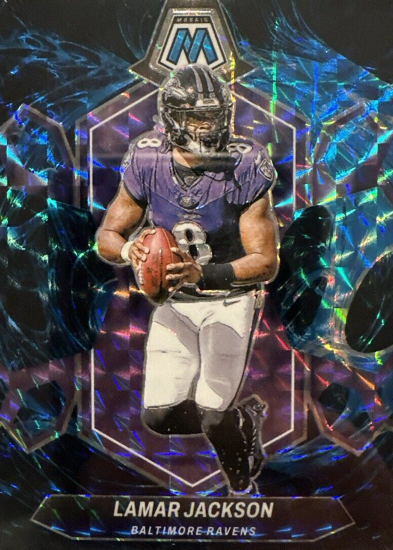 Lamar Jackson 2024 Mosaic #15 Genesis /(SSP) Price Guide - Sports Card ...