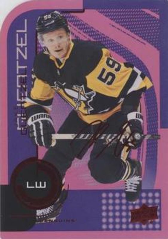 Jake Guentzel 2022 Upper Deck MVP #55 Colors & Contours - Purple /3 ...