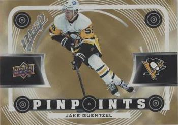 Jake Guentzel 2022 Upper Deck MVP #PP-21 Pinpoints - Gold Price Guide ...