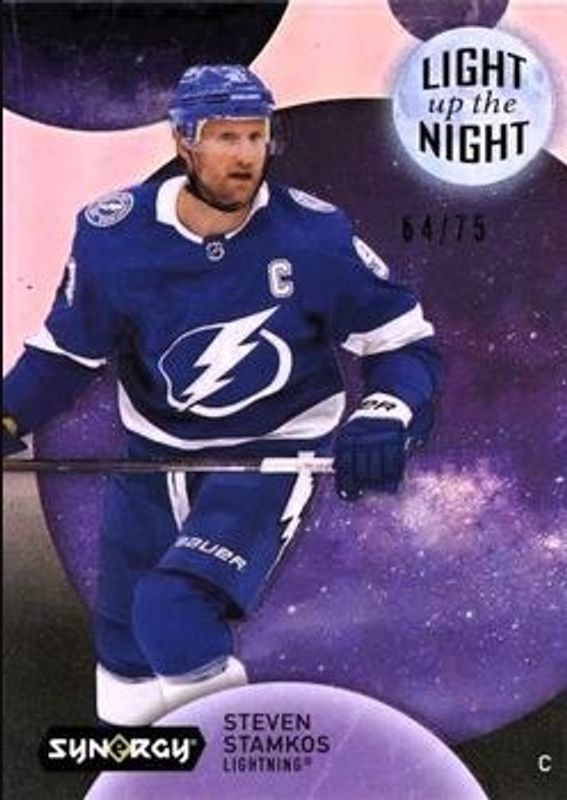 Steven Stamkos 2022 Upper Deck Synergy #LN-SS Light Up the Night - Pink ...
