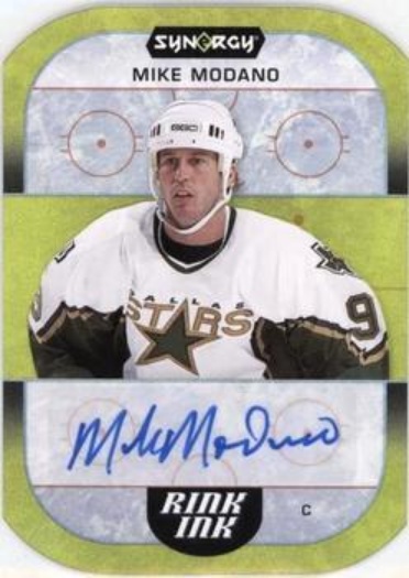 Mike Modano 2022 Upper Deck Synergy #RI-MM Rink Ink Price Guide ...