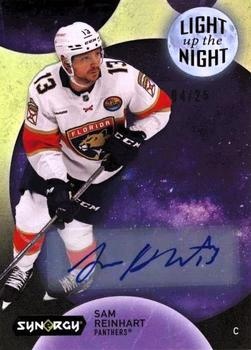 Sam Reinhart 2022 Upper Deck Synergy #LN-SR Light Up the Night - Green ...
