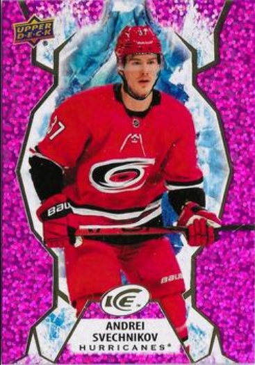 Andrei Svechnikov 2021 Upper Deck Ice #97 Lavender Price Guide - Sports ...