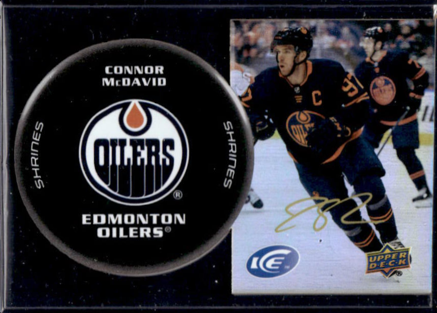 Connor McDavid 2021 Upper Deck Ice #SH-1 Shrines Price Guide - Sports ...