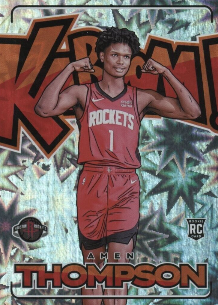 Amen Thompson 2023 Crown Royale #25 Kaboom! /(SSP) Price Guide - Sports ...