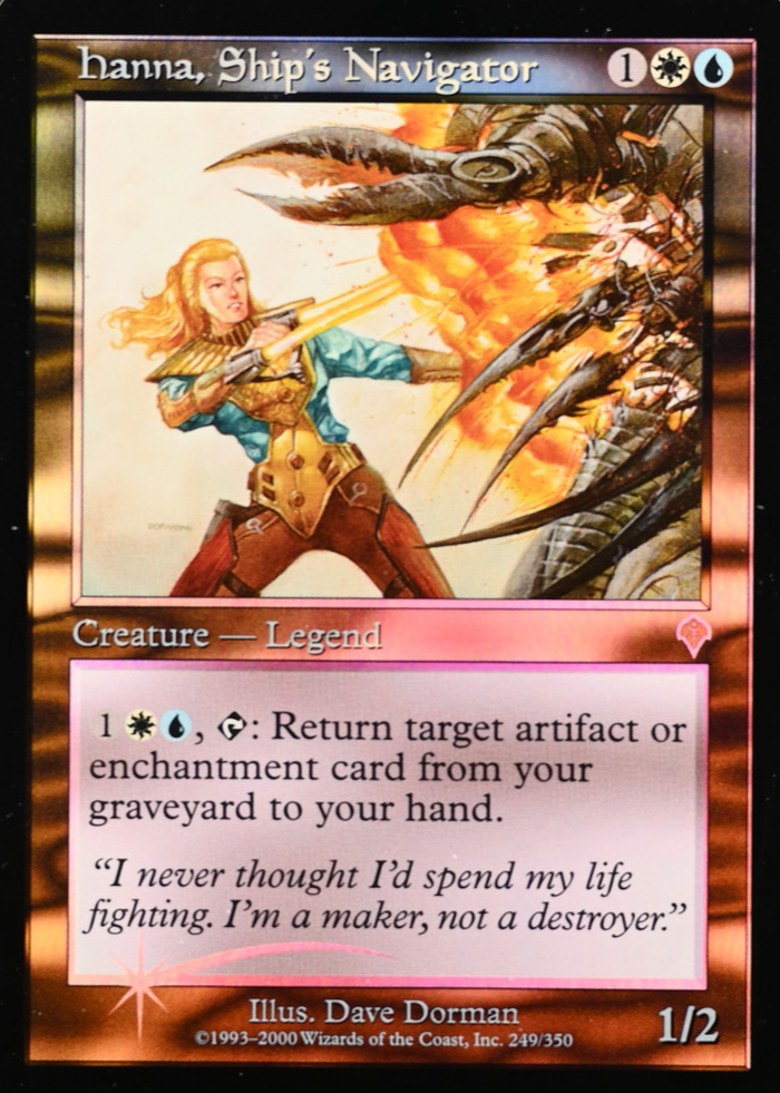 Hanna, Ship's Navigator Magic: The Gathering Cards Price Guide - Sports Card Investor