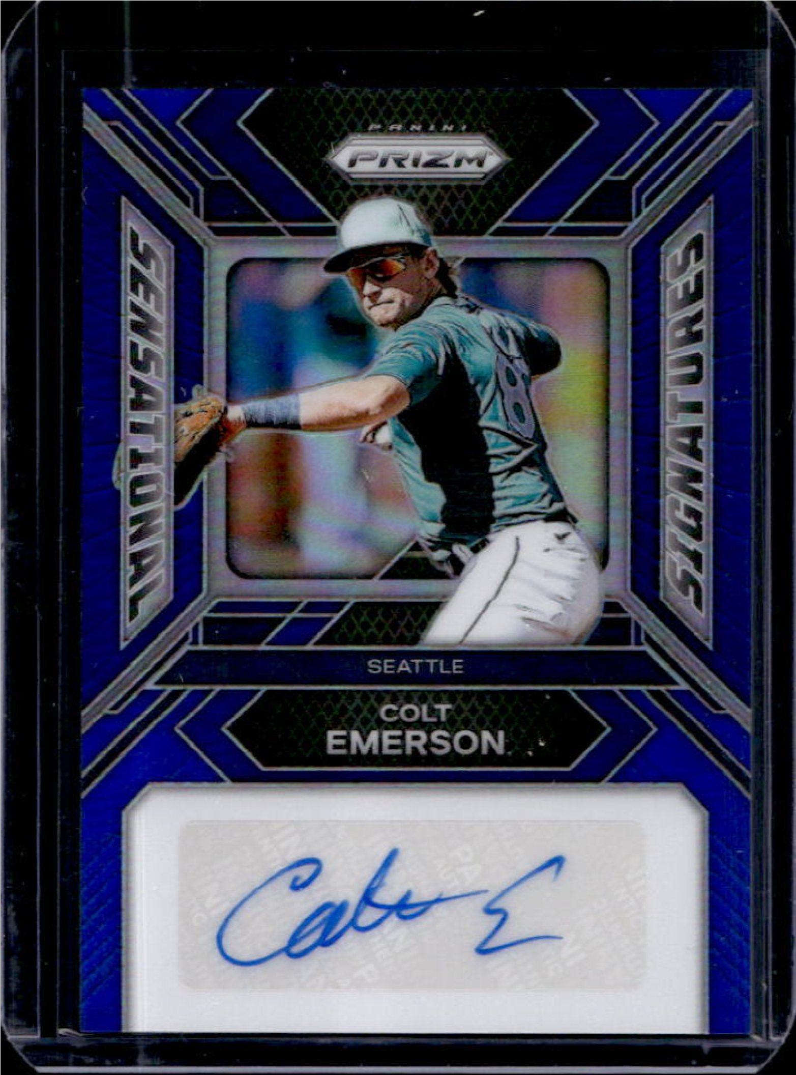 Colt Emerson 2024 Prizm #SS-CE Sensational Signatures - Blue /49 Price ...