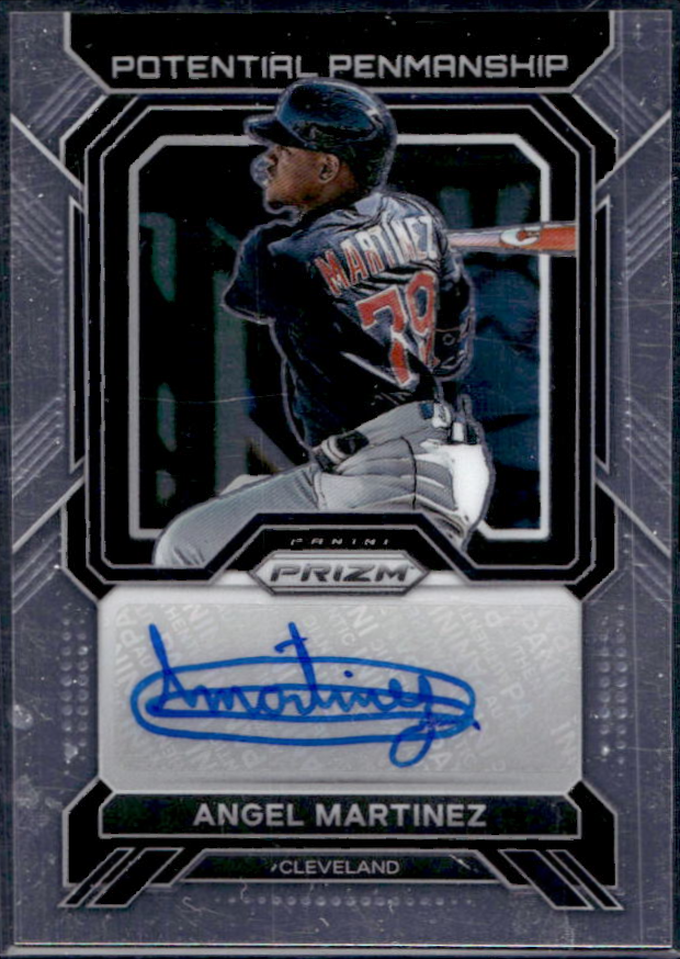 Angel Martinez 2023 Prizm #PP-AM Potential Penmanship Price Guide ...