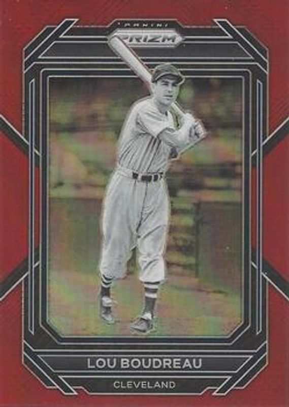 Lou Boudreau 2023 Prizm #295 Red /199 Price Guide - Sports Card Investor