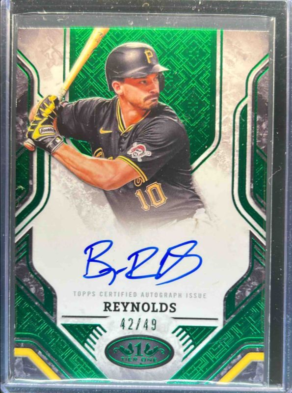 Bryan Reynolds (MLB) 2025 Topps Tier One #PPA-BR Prime Performers ...