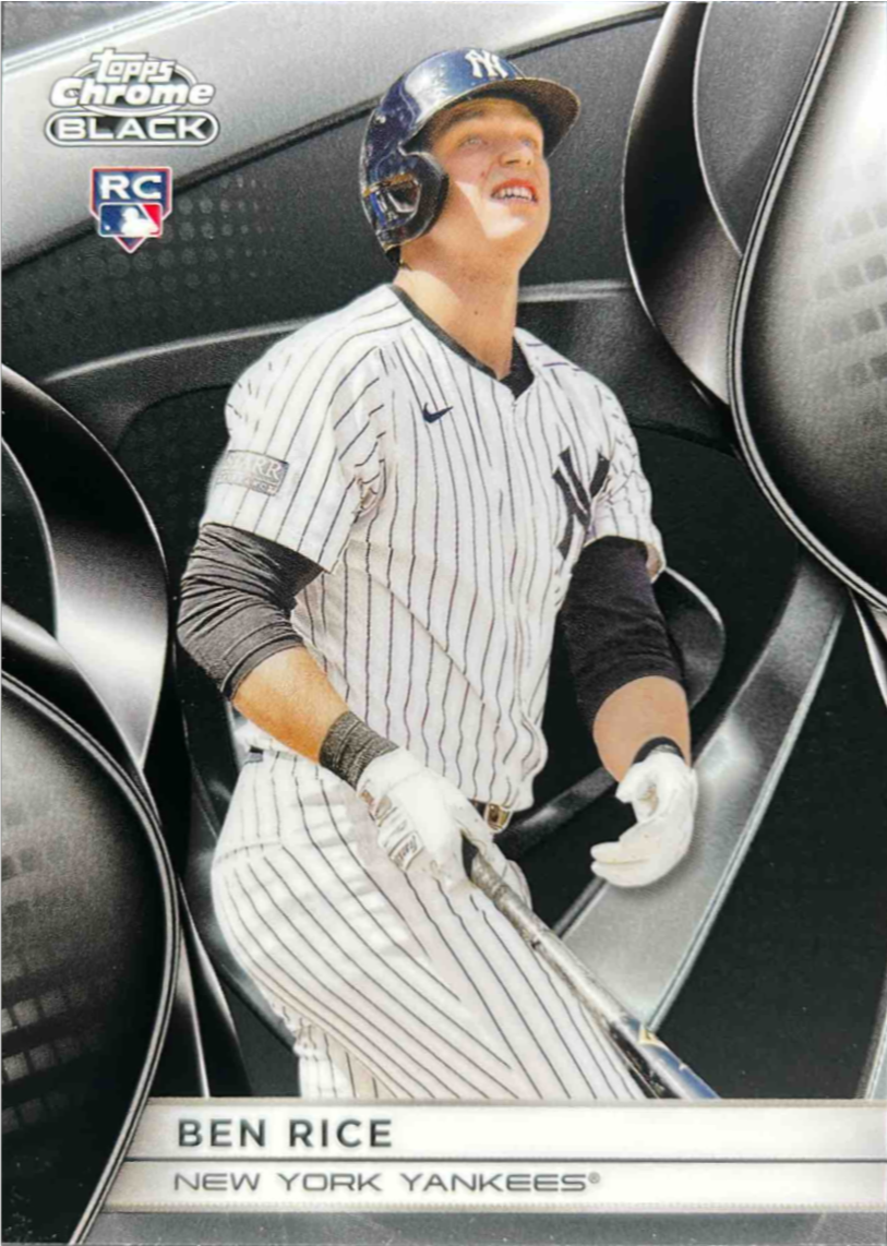 Ben Rice 2025 Topps Chrome Black #120 Base Price Guide - Sports Card ...