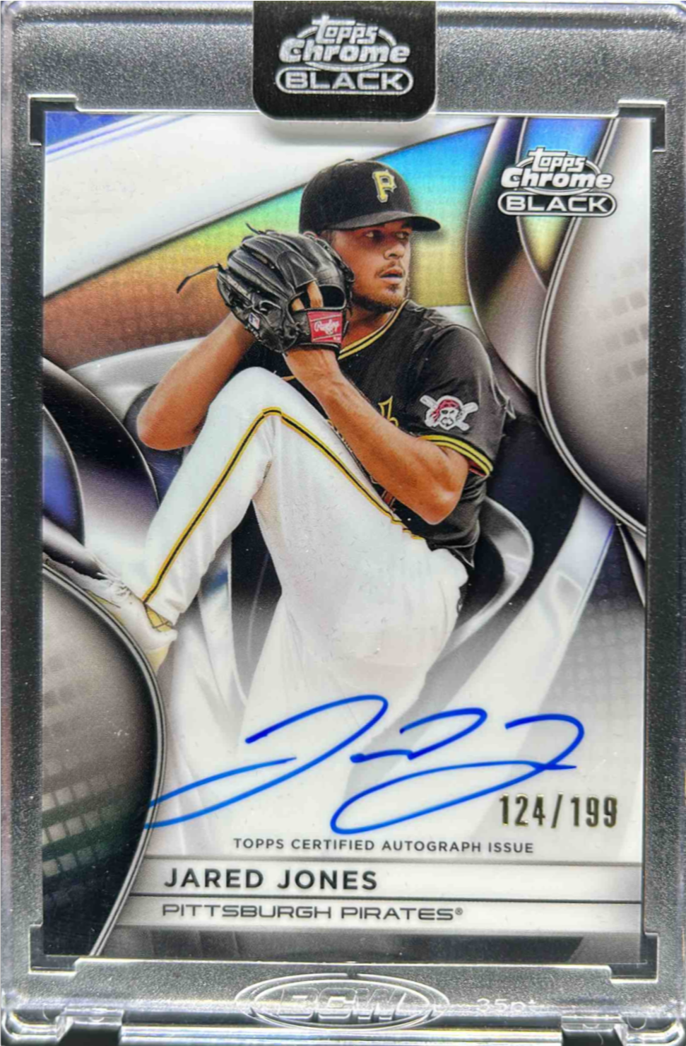Jared Jones 2025 Topps Chrome Black #CBA-JJO Autographs - Refractor ...