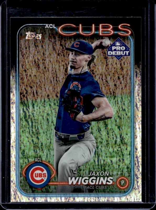 Jaxon Wiggins 2024 Topps Pro Debut #PD-90 Sparkle Foil /175 Price Guide ...