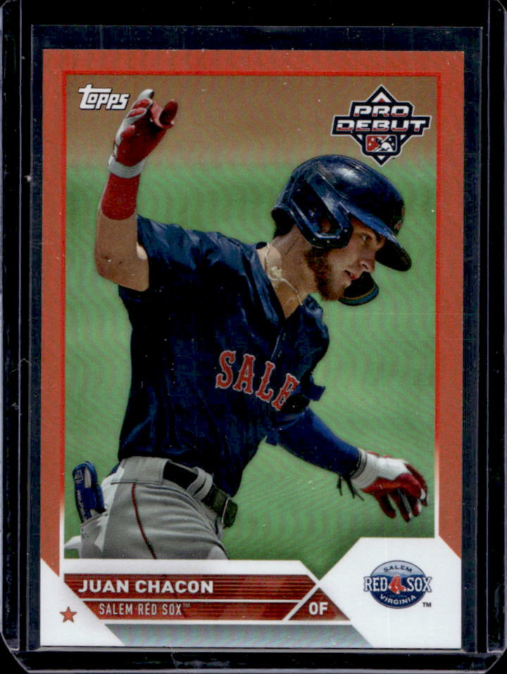 Juan Chacon 2023 Topps Pro Debut #PD-31 Orange /25 Price Guide - Sports ...