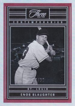 Enos Slaughter 2023 Panini Three and Two #C-ES Contemporaries - Holo ...