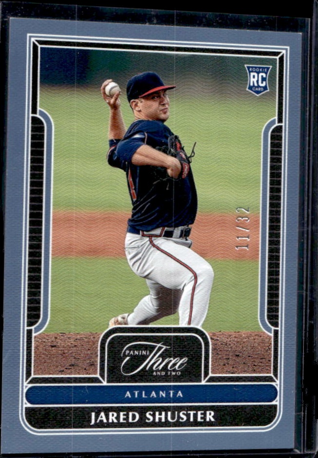 Jared Shuster 2023 Three and Two #34 Full Count /150 Price Guide ...